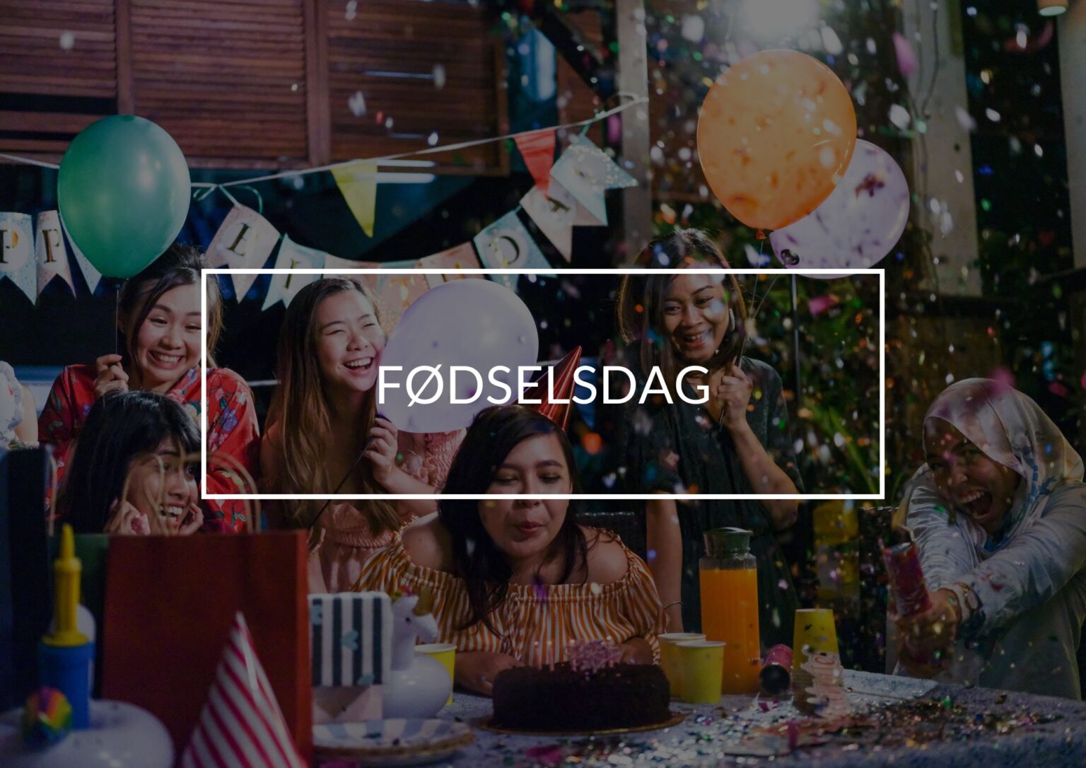 Invitation til fødselsdag | Redigerbar skabelon | Fest med stil